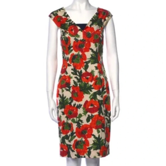 Milly | Dresses | Milly Of New York Gorgeous Poppy Flower | Poshmark